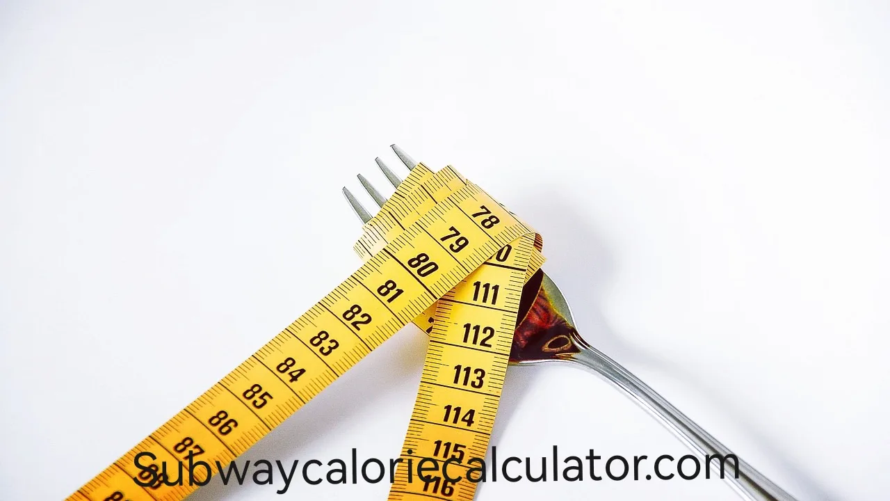 How Many Total Calories You Need Each Day - Subway Calorie Calculator